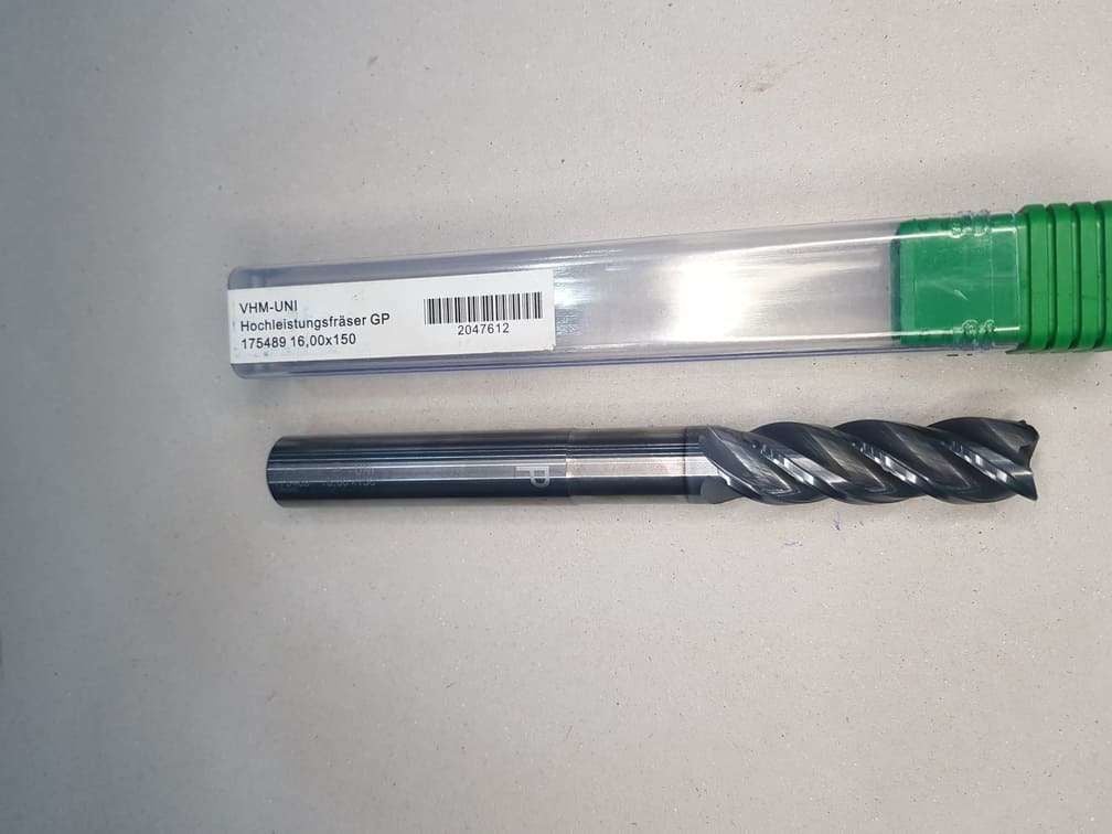 Precitool (Premus) 175489 D=16 R=0.4 53X70X150mm Karbür Freze - Akiteknik